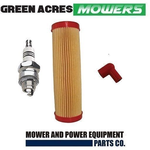 AIR FILTER , SPARK PLUG AND COVER FITS MOST VICTA 2 STROKE MOWERS